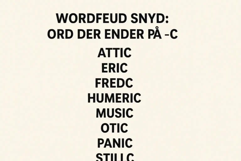 Wordfeud Snyd